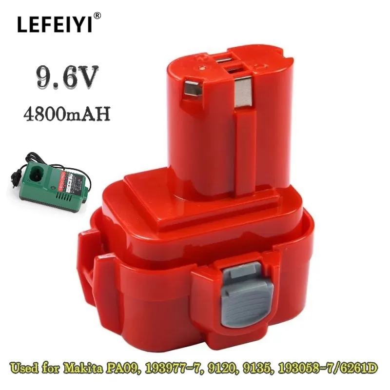 Screwdriver Battery for Makita 9.6V 9100 9120 6261D 6261DWPE 6260D 6226D 6200 6207D 6500 6222D 6260DWPE battery AliExpress