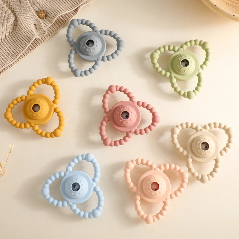 New-Silicone-Rattle-Teether-Toys-For-Baby-Educational-Baby-Games-Rattle ...