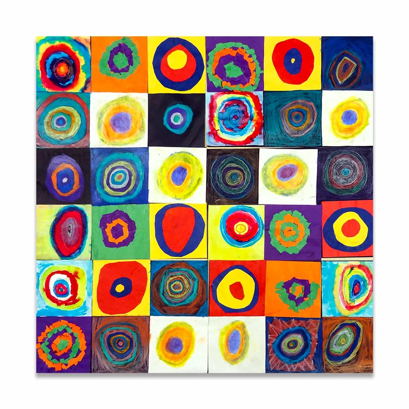 Kandinsky Circles Template