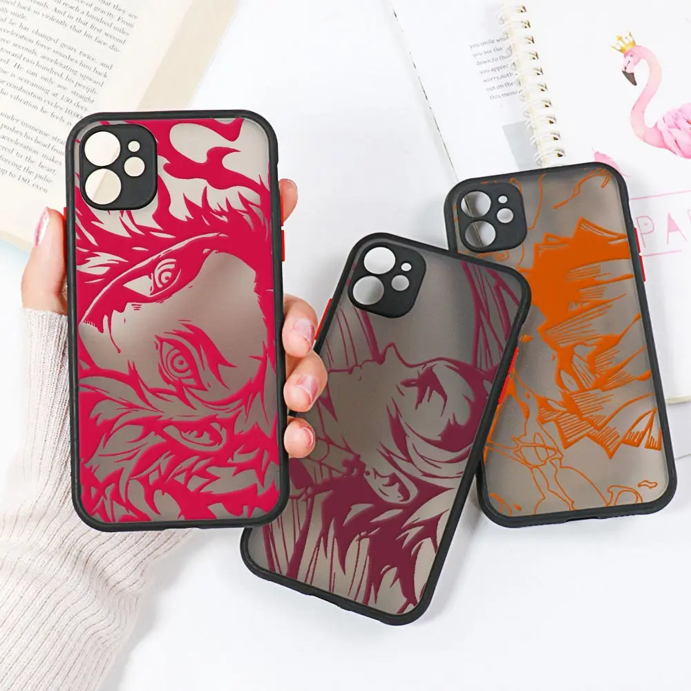 Demon Slayer Anime Kimetsu No Yaiba Coque iPhone14 Case For iPhone 11 ...