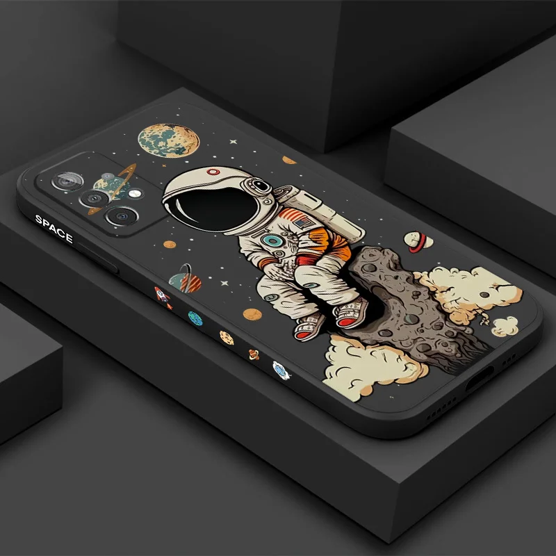 Saturn-Cute-Astronaut-Phone-Case-For-Samsung-Galaxy-A15-A34-A54-A52s ...