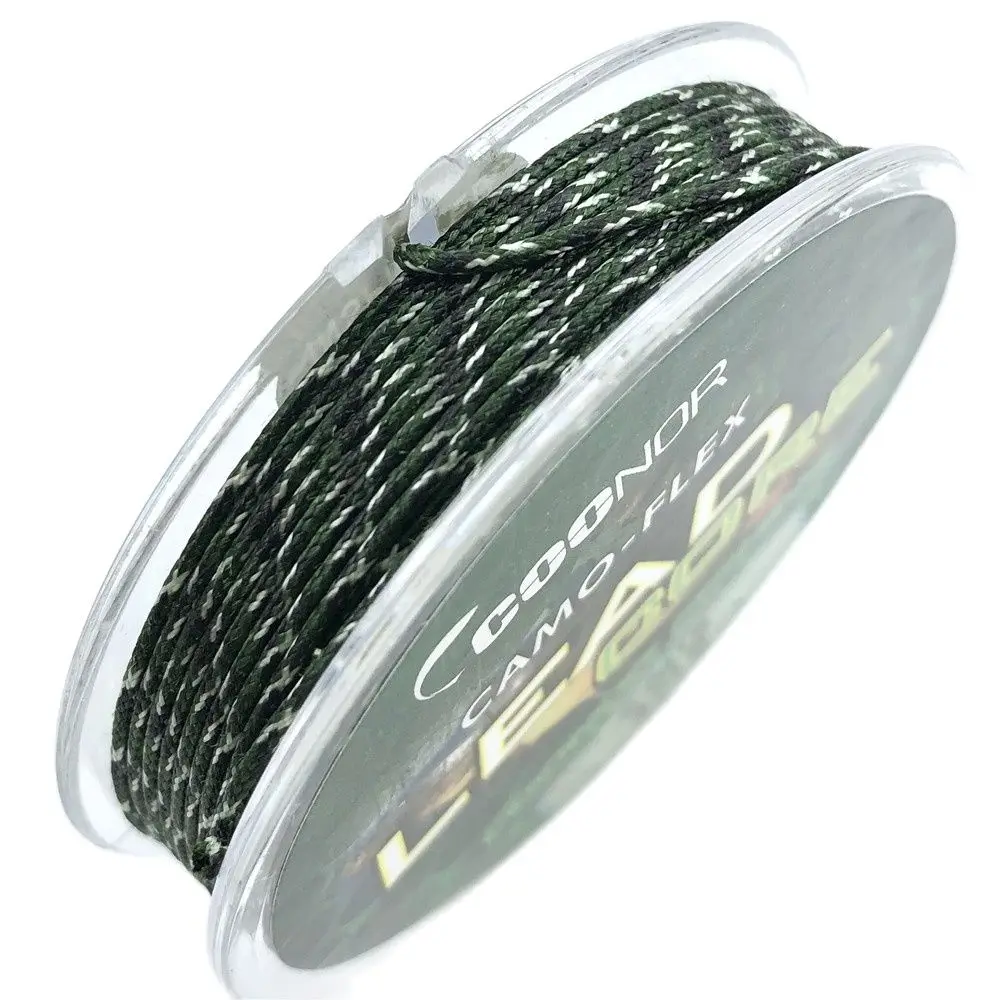 35/45lb 5m Fishing Line Lead Core Camouflage Carp Braided Line Hair ...
