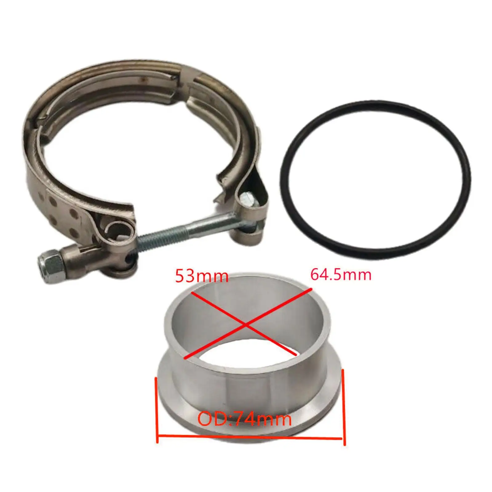 V-Band-Clamp-Portable-Turbo-Compressor-Flange-Clamp-Hardware-Turbo ...