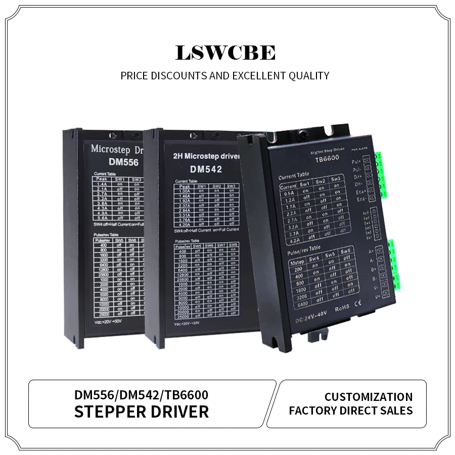 Microstep-Motor-Driver-TB6600-4A-DM542-4-2A-DM556-5-6A-Suitble-For-42 ...