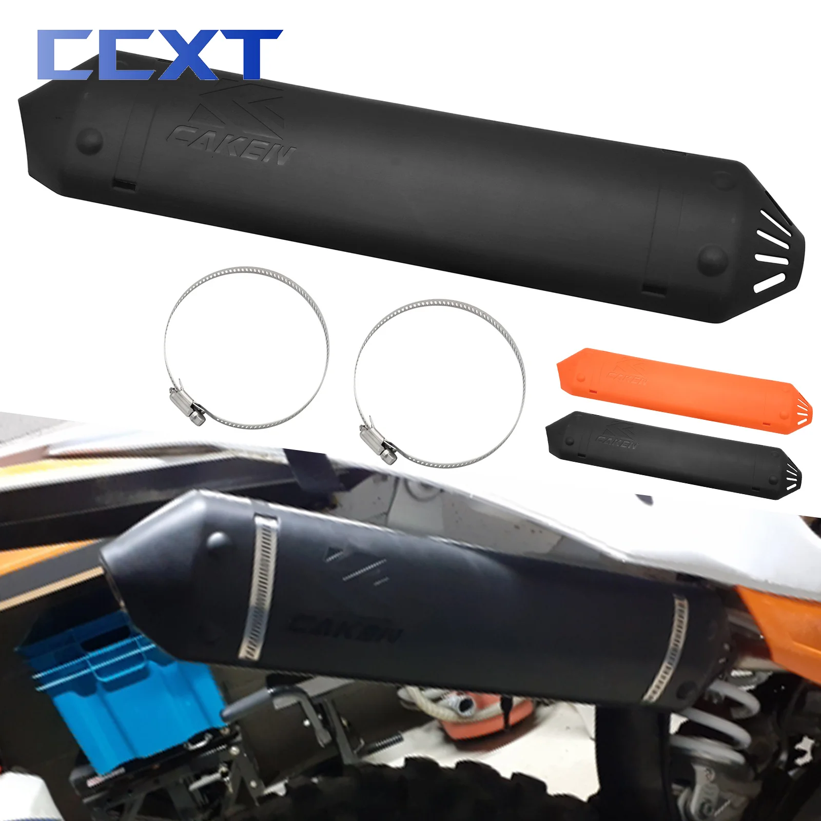 Motocross-Exhaust-Heat-Shield-Muffler-Protector-Cover-For-KTM-XC-XCW ...