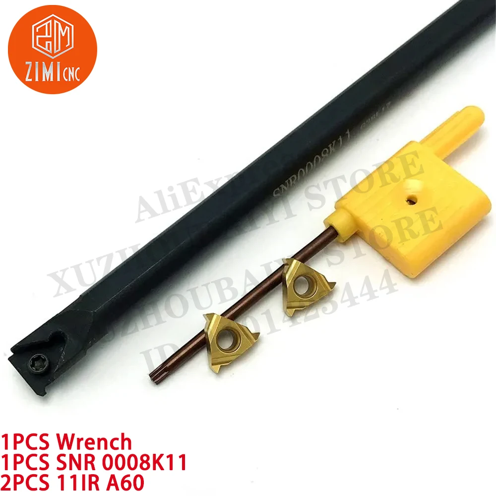 1PCS-SNR0008K11-Threading-Turning-Tool-Holder-Boring-Bar-2pcs-11IR-A60 ...