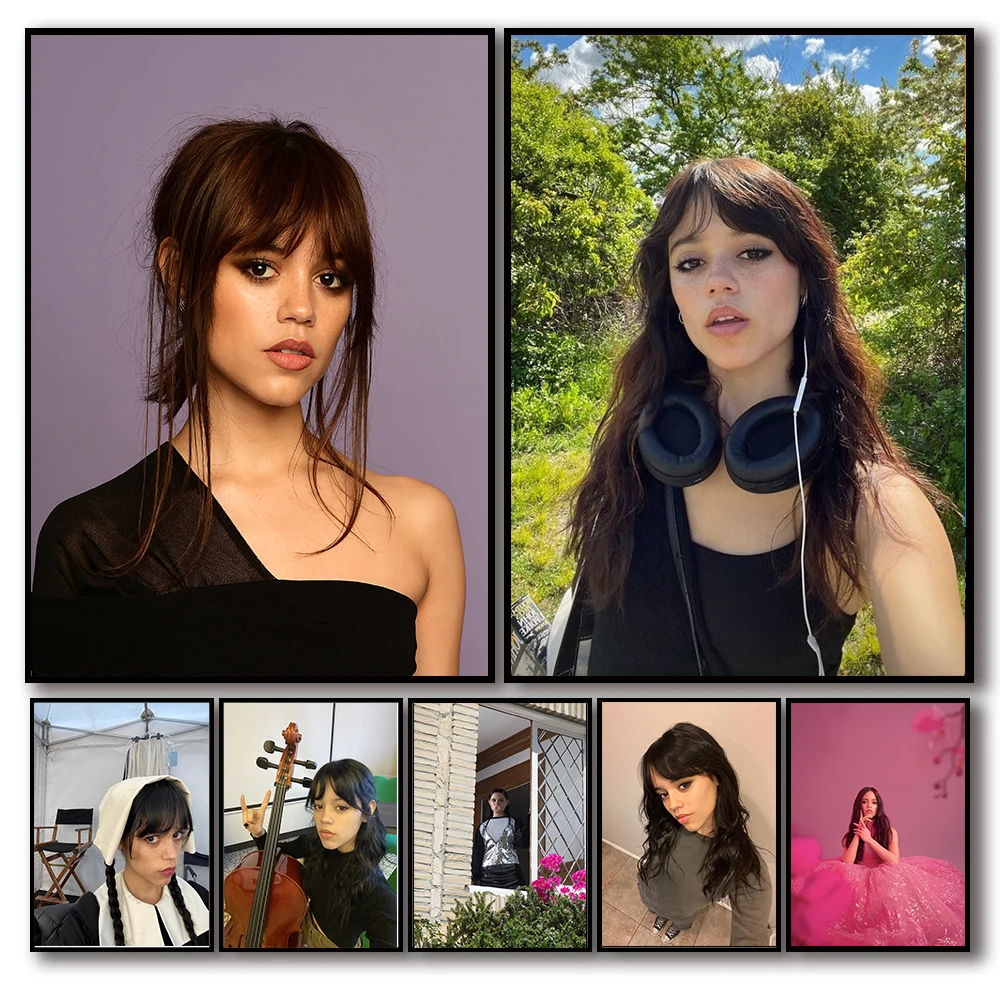 Jenna-Ortega-Sexy-Portrait-TV-Movie-Show-Star-Actress-Pop-prints-Wall ...