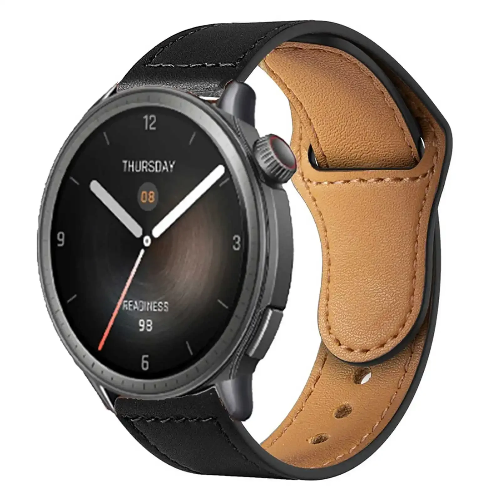 22mm-Leather-Strap-for-Amazfit-balance-Smartwatch-Band-for-Amazfit ...