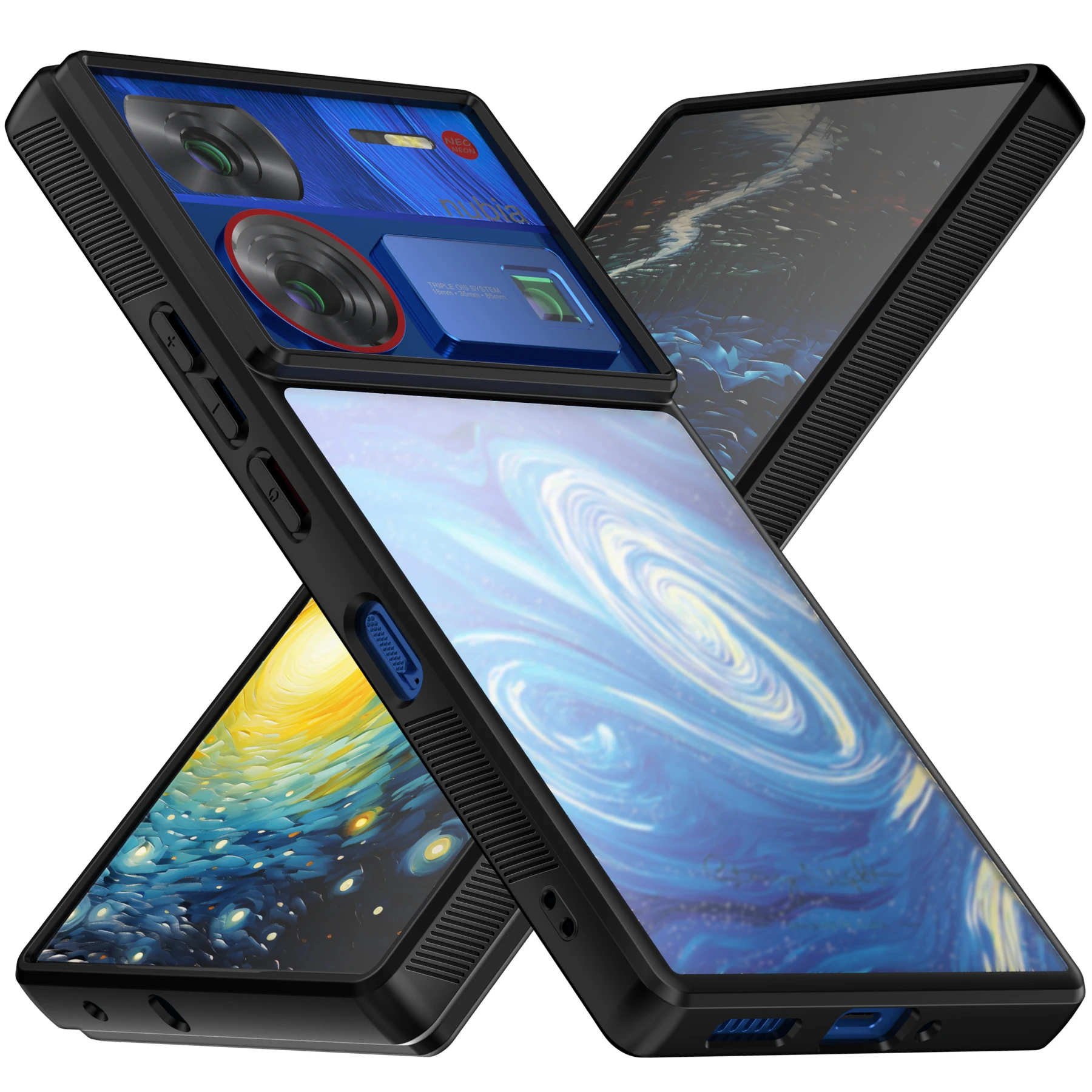 for-Nubia-Z60-Ultra-Case-Slim-Fit-Translucent-Matte-Hard-PC-Back-Soft ...