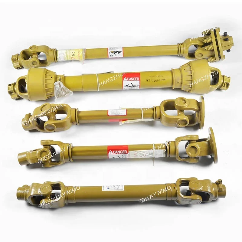 Agricultural Yoke Tractor Rotavator Spline PTO Cross Joint Cardan Shaft ...