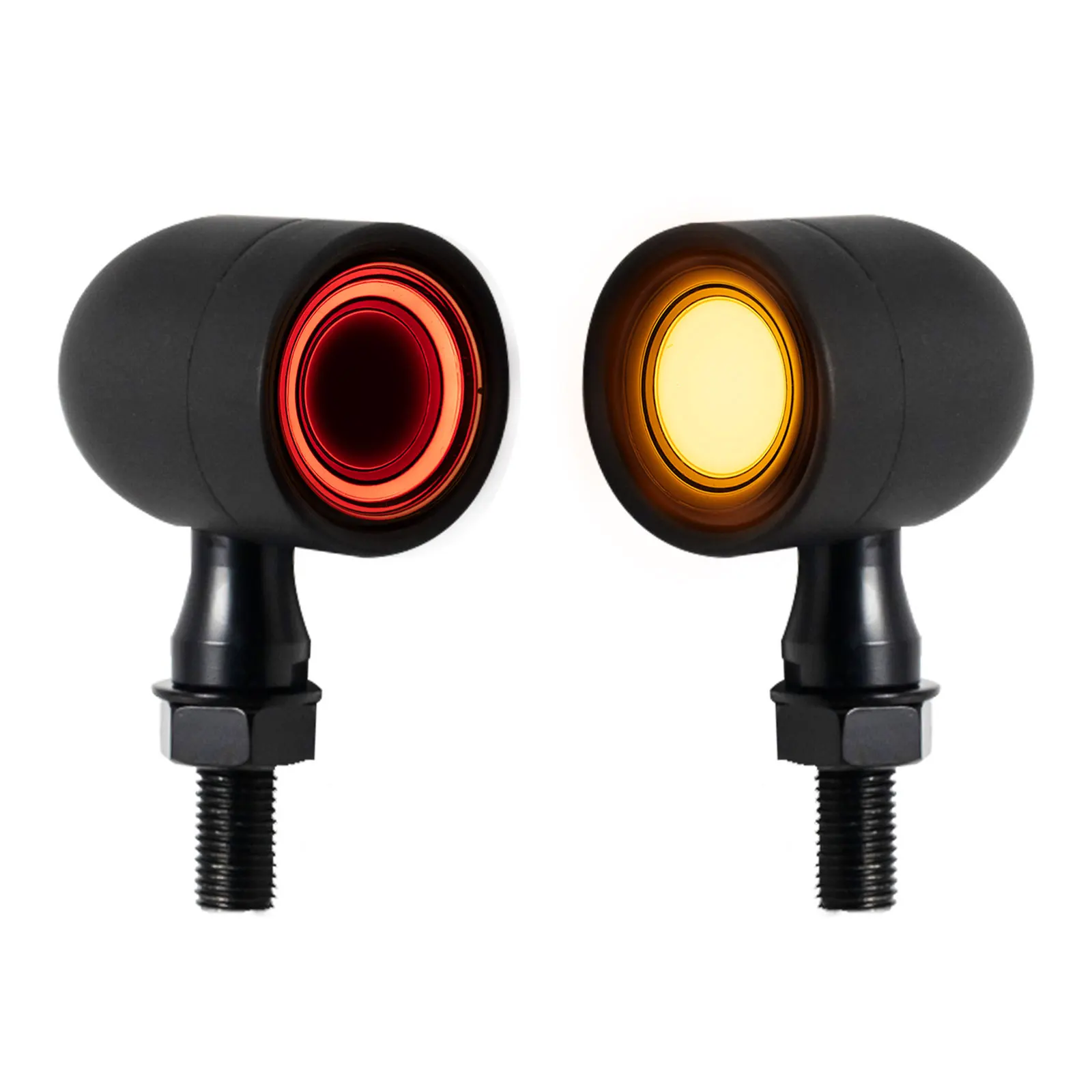 BOSYCY-Motorcycle-Turn-Signals-Led-Front-Tail-Lights-2-PCS-Retro-Bullet ...