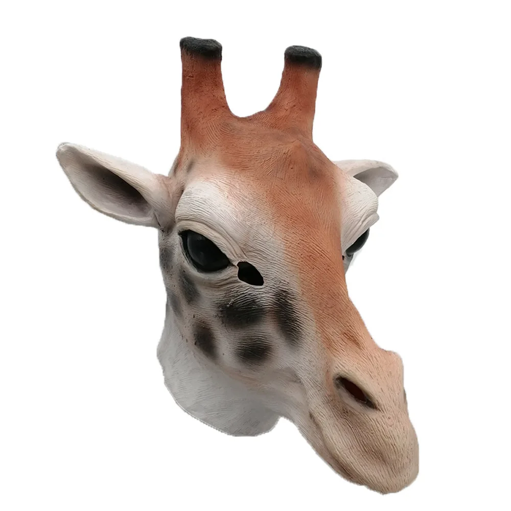 Latex Giraffe Mask