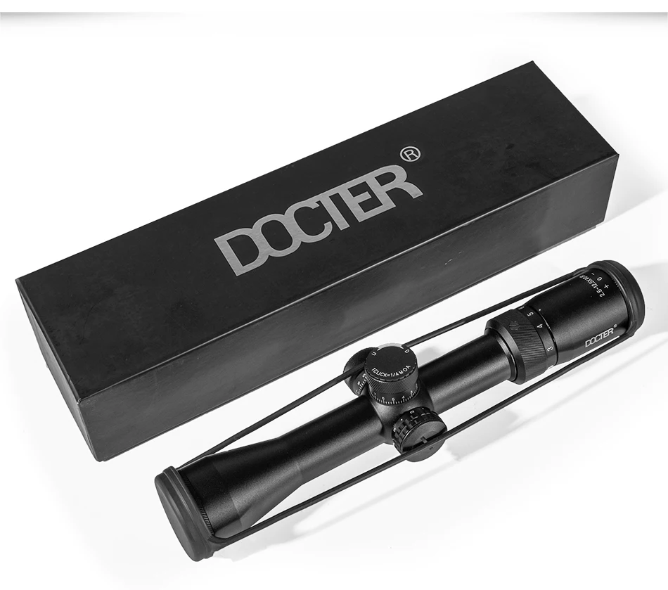 DOCTER 2.5-12.5X40 IR Scopes Hunting Air Rifle Scope Wire Rangefinder ...