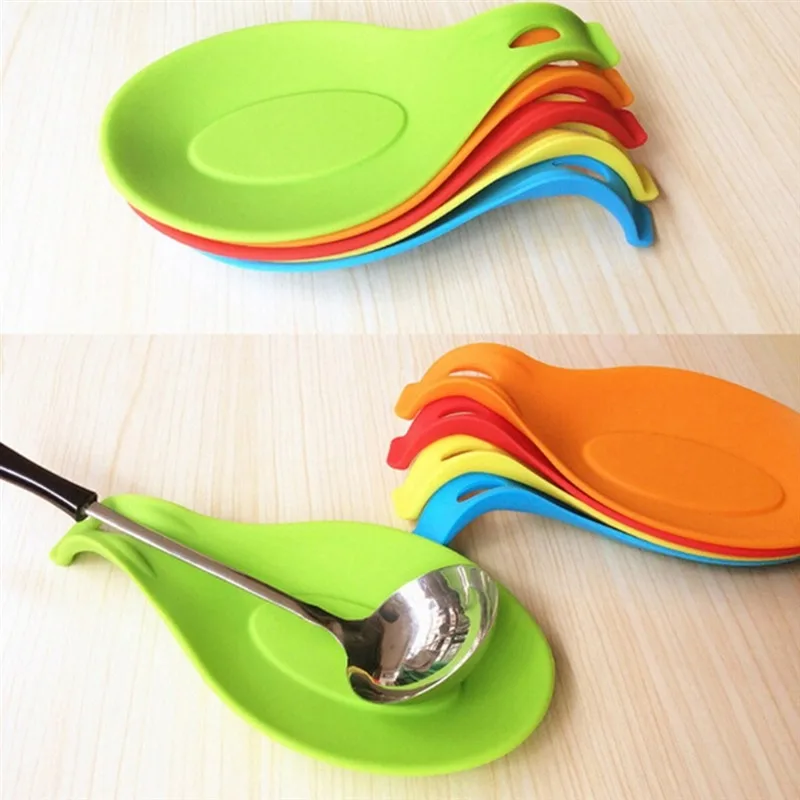 Food-Grade-Silicone-Spoon-Mat-Silicone-Heat-Resistant-Placemat-Tray ...