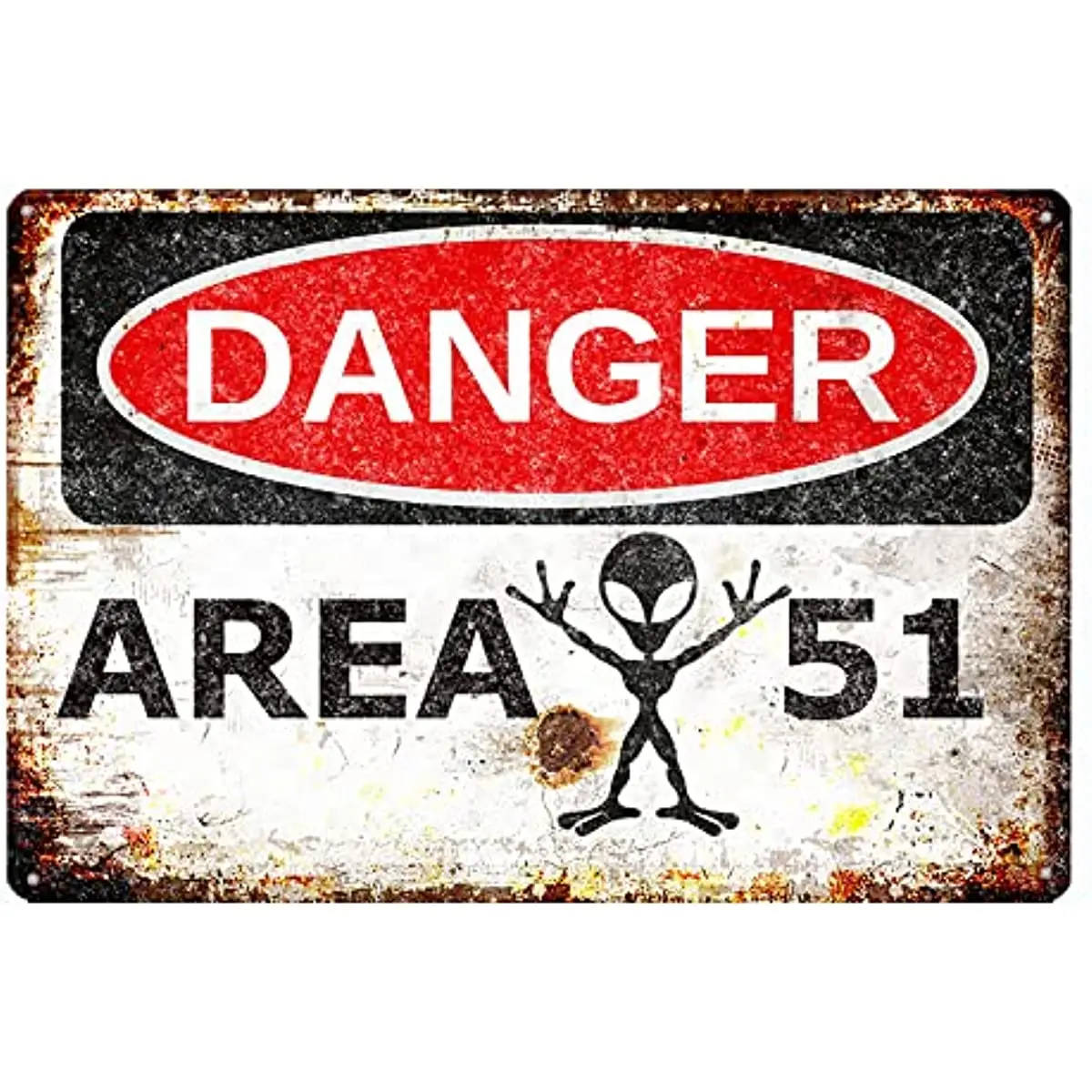 Danger-Area-51-letrero-de-Metal-para-decoraci-n-del-hogar-placa-de ...