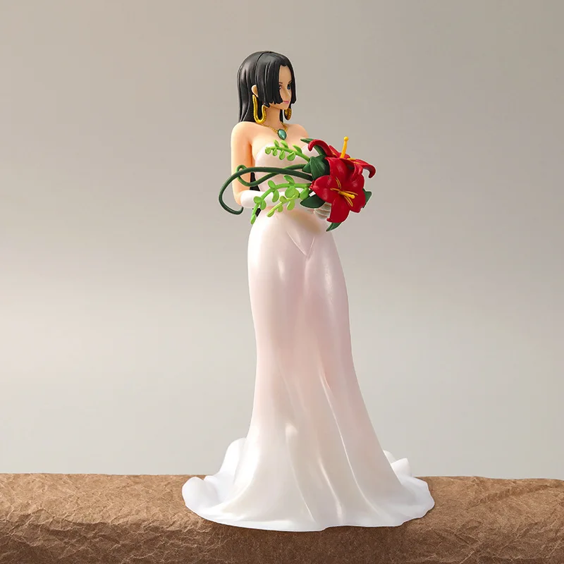 23-5cm-Japan-Anime-Pirate-King-Luffy-Boa-Hancock-Sexy-Wedding-Dress ...
