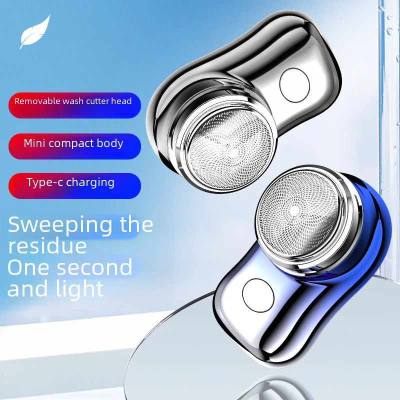 Fh060-2-Mini-Electric-Shaver-Type-c-Charging-Beard-Razor-Adjustable ...