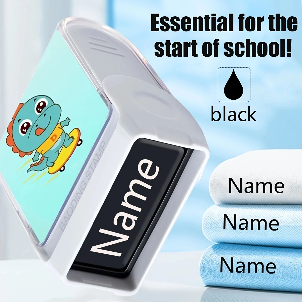Personalized Waterproof Stamp for Clothing, Personalized Ink Pad Stamps ...