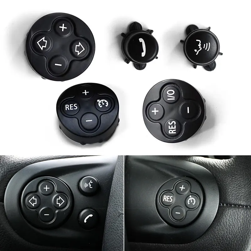 Car Multifunction Steering Wheel Volume Button Cover Cruise Control ...
