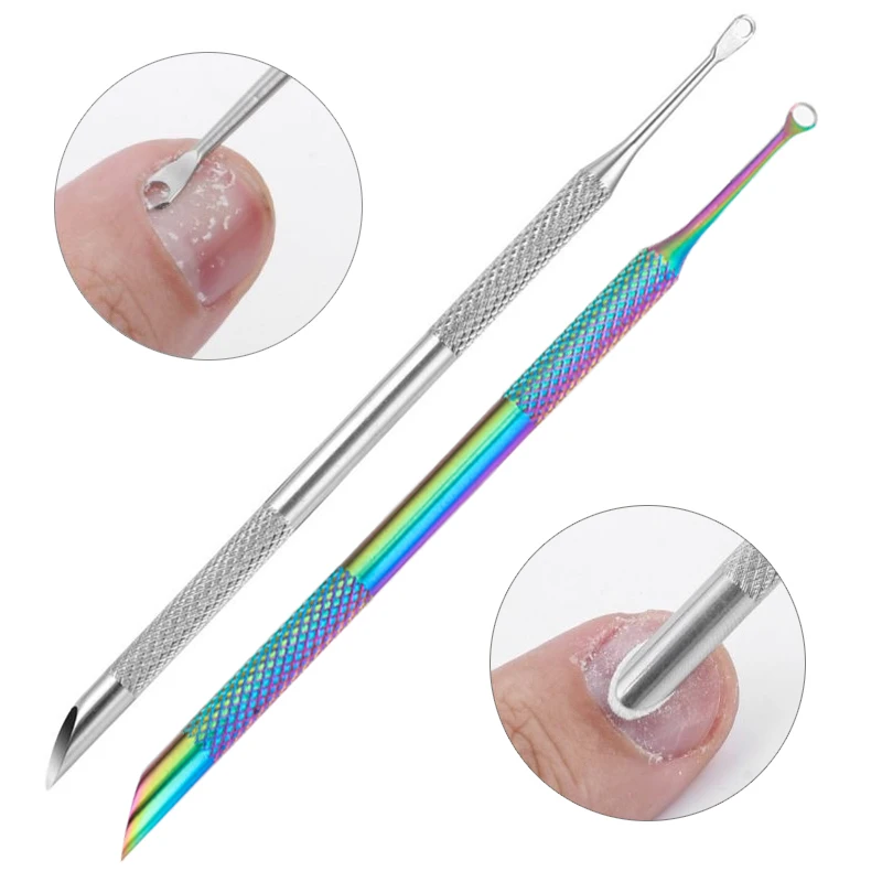 Nail-Circle-Beveled-Head-Stainless-Steel-Cuticle-Pusher-Nail-Art ...