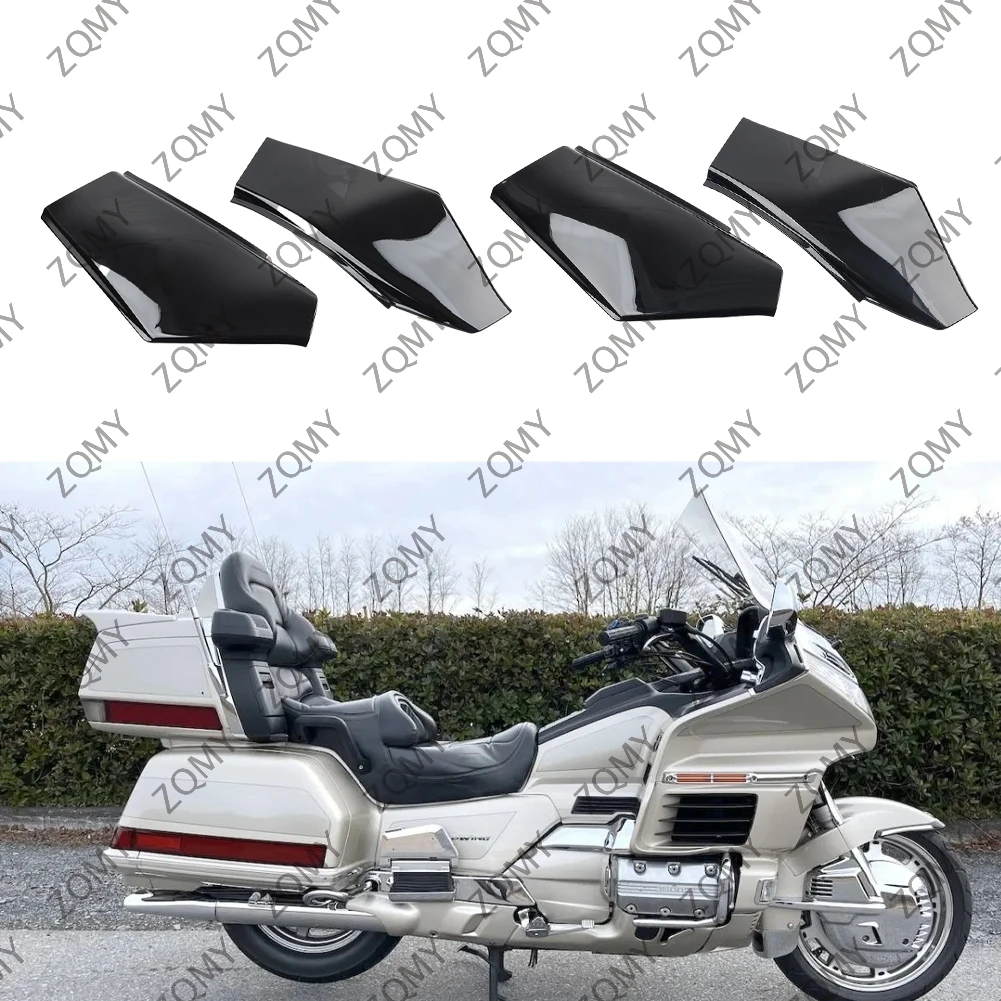 1Pair Left Right Motorcycle Side Covers Panels Protector ABS Plastic ...