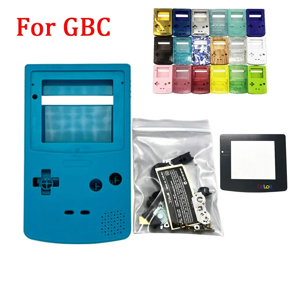 High-Quality-GBC-Shell-For-Gameboy-Color-Housing-Shell-With-Glass ...
