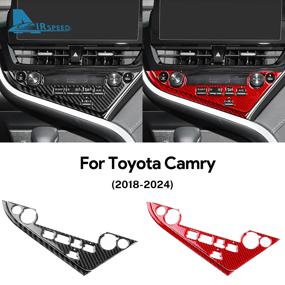 For Toyota Camry 2018 2019 2020 2021 2022 Real Soft Carbon Fiber LHD ...