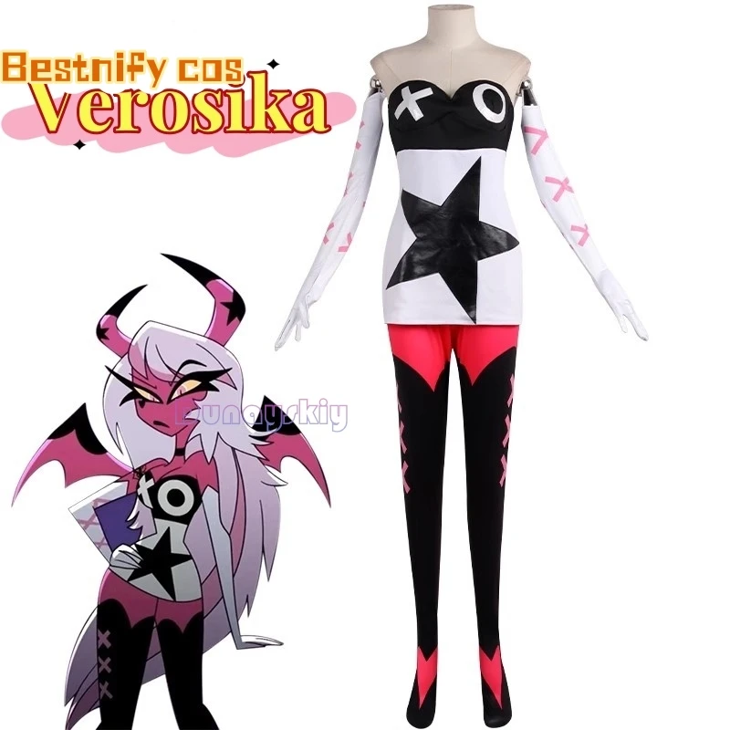 Verosika-Costume-Clothes-Uniform-Cosplay-Performance-Dress-Hazbin ...