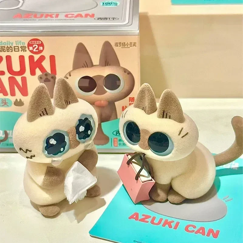 Cat-Azukisan-s-Daily-Life-Siamese-Blind-Box-Anime-Funny-Doll-Action ...