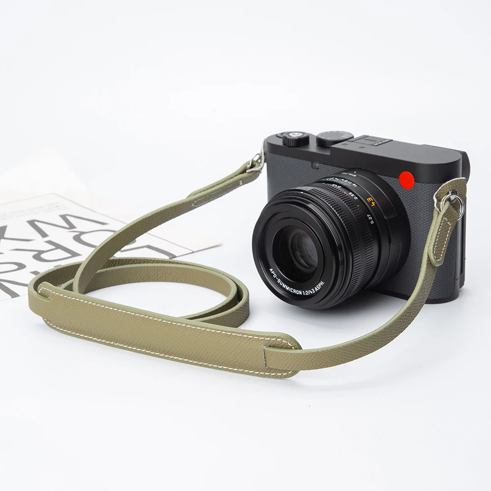 Handmade Genuine Leather Camera Strap Shoulder Sling Belt For Leica Q2 ...