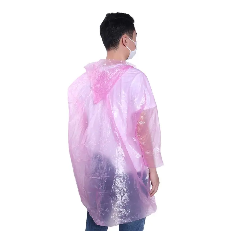 Adult-Unisex-One-time-Emergency-Waterproof-Cloth-Raincoat-Unisex-Travel ...