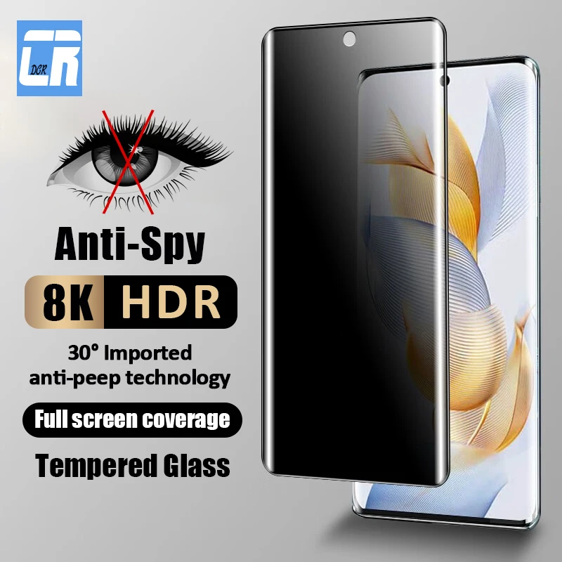 Privacy-Anti-Spy-Tempered-Glass-for-Honor-90-80-70-X50-X40-X9A-X8A-X7A ...
