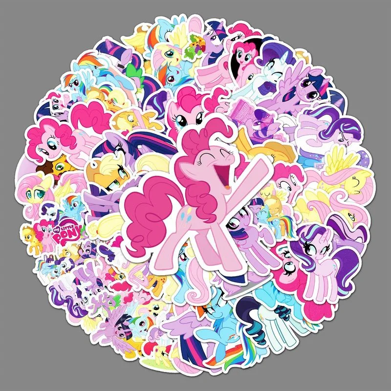 Pegatinas de unicornio de caballo arcoíris Kawaii para coche, portátil ...