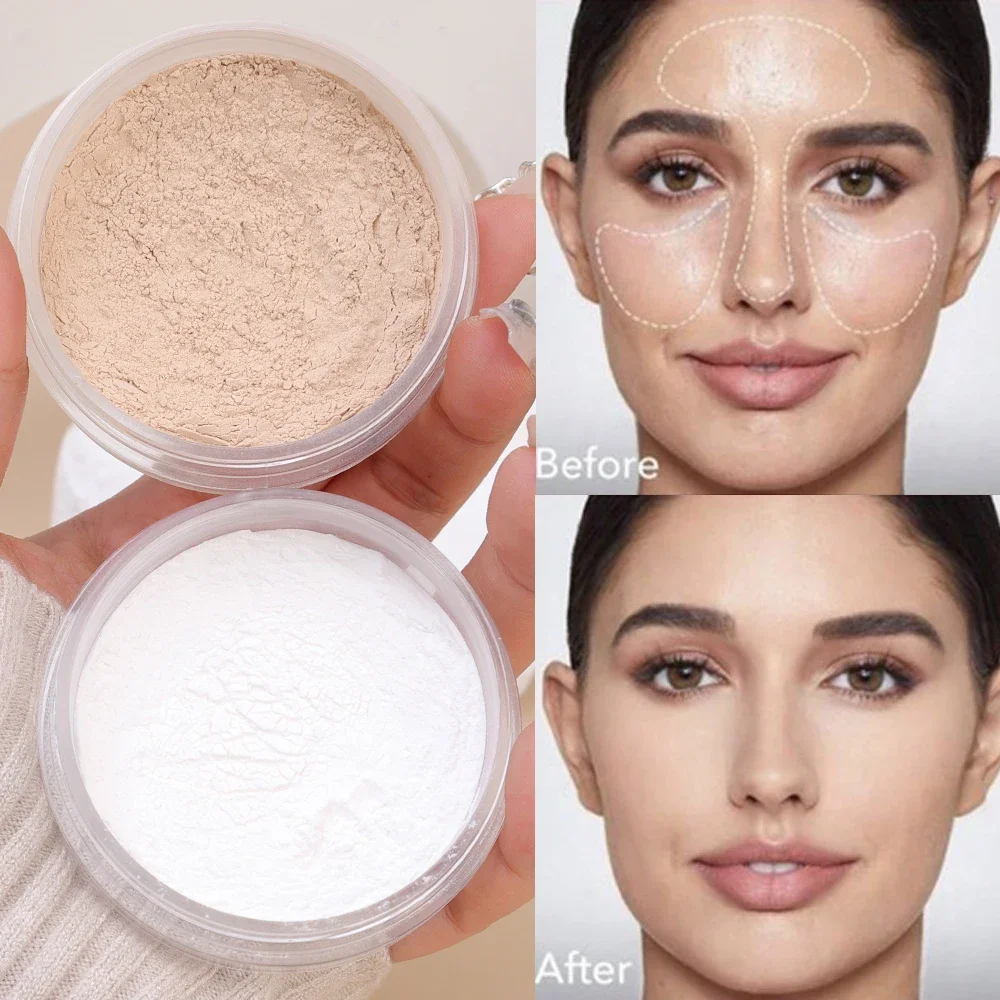 Waterproof-Translucent-Makeup-Loose-Powder-Setting-Powder-Mineral ...
