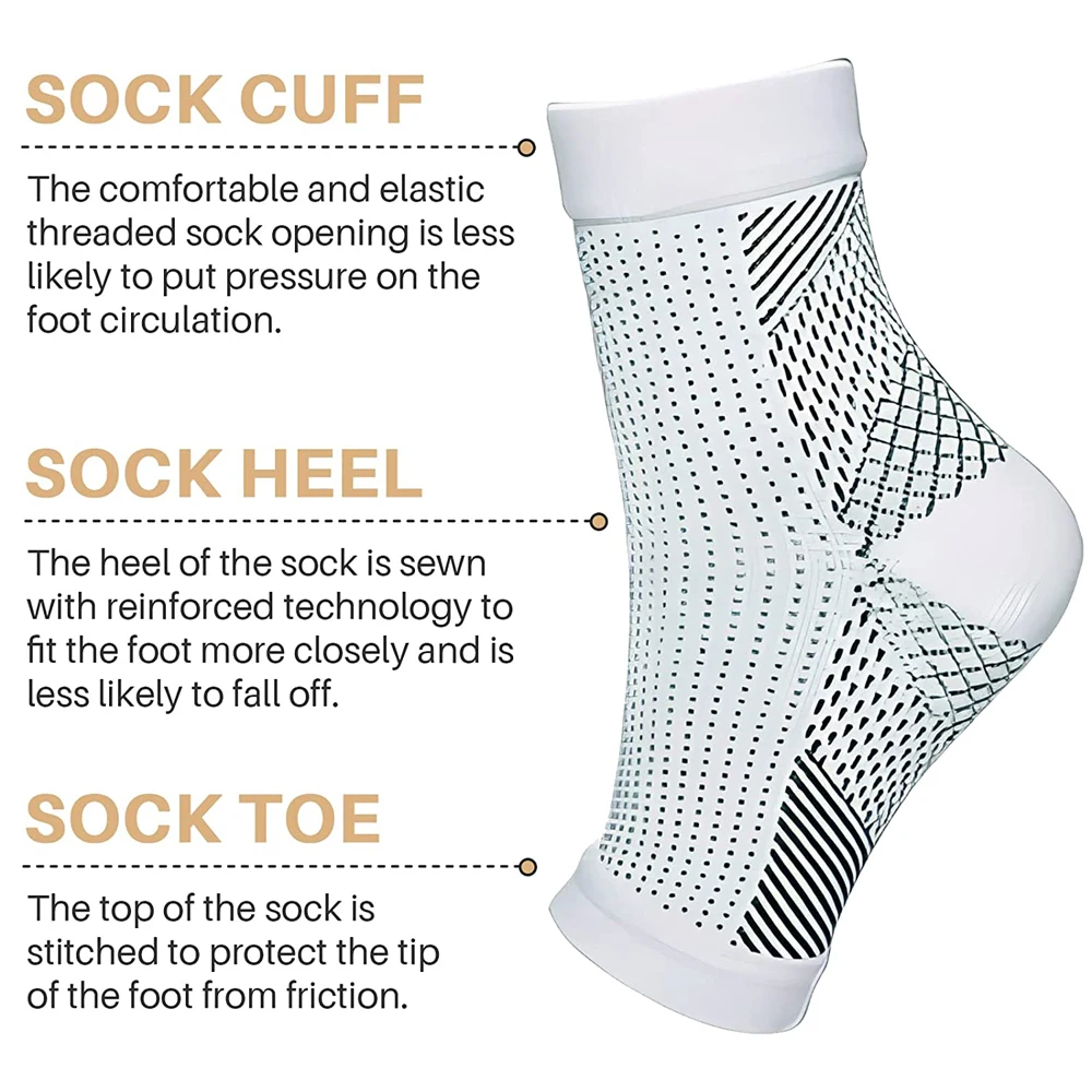 Effective ankle support socks - protection and relief for sports and ...