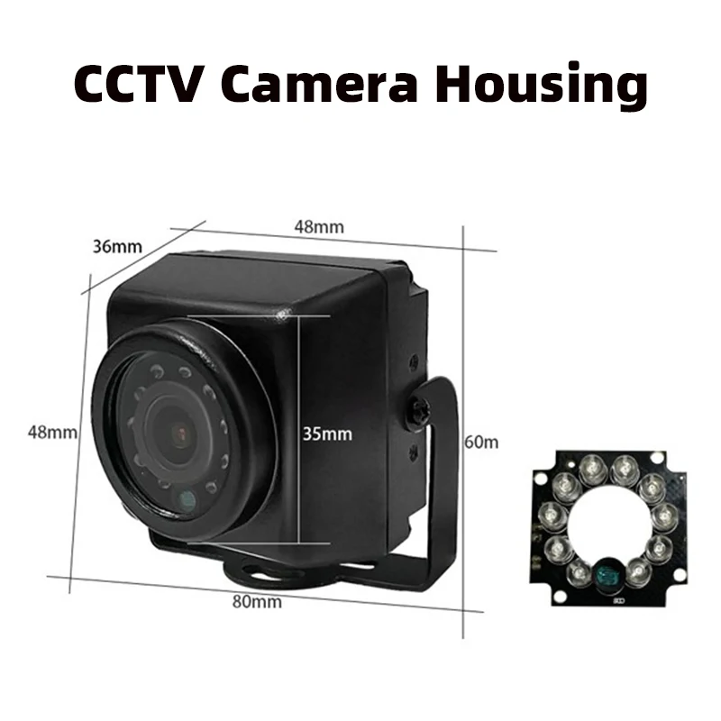 CCTV-Aluminum-Cover-Metal-Mini-Box-Camera-Housing-Shell-Case-With-850mn ...