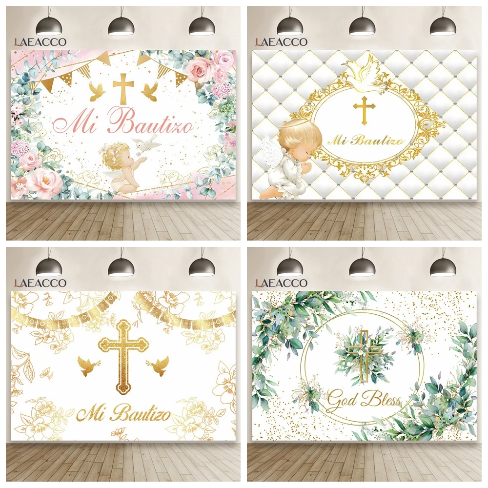 Baby Girl Baptism Backgrounds