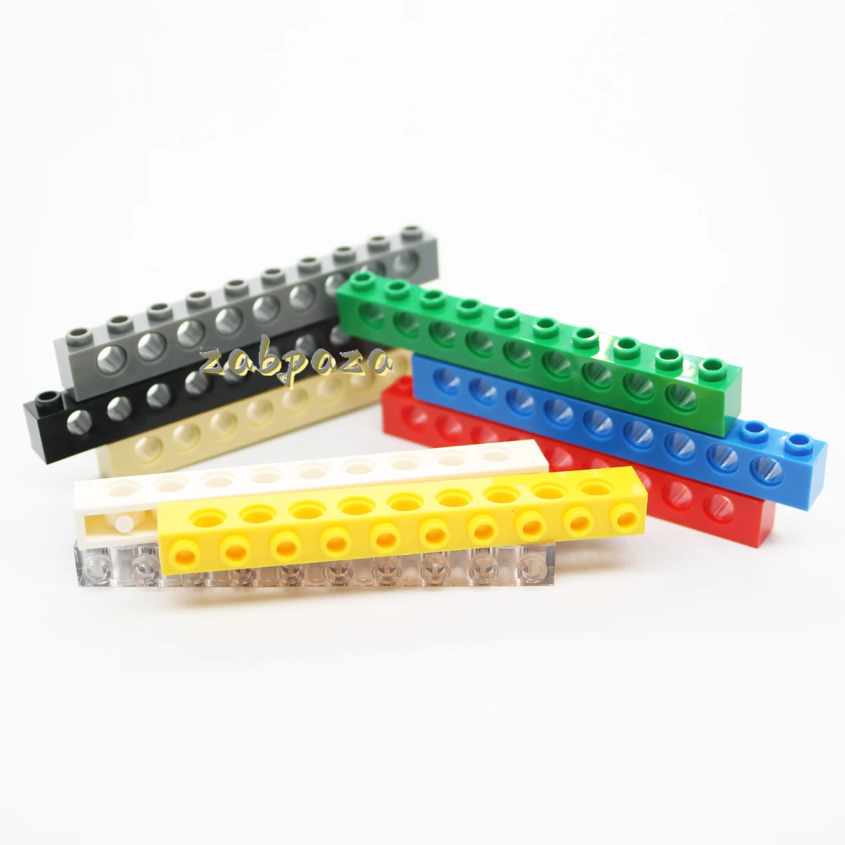 10PCS MOC 2730 High-Tech 1x10 With Holes Building Blocks Educational ...