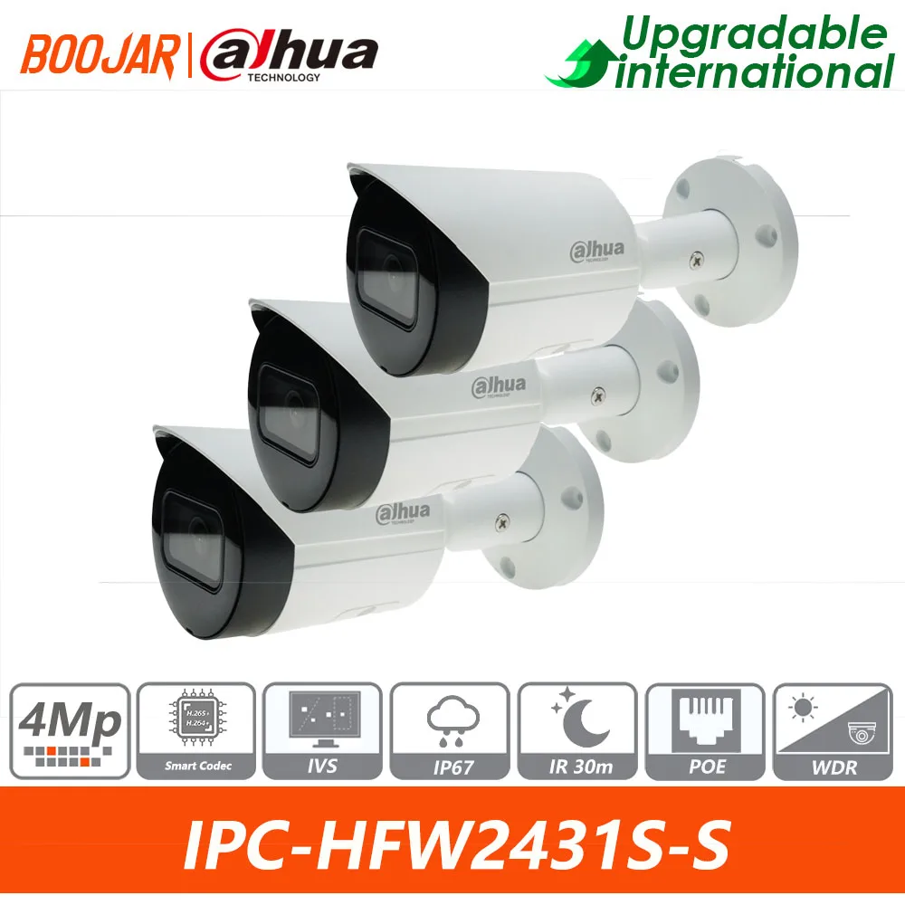 Dahua-4MP-Three-Pcs-White-Camera-IPC-HFW2431S-S-S2-Starlight-WDR-IR ...