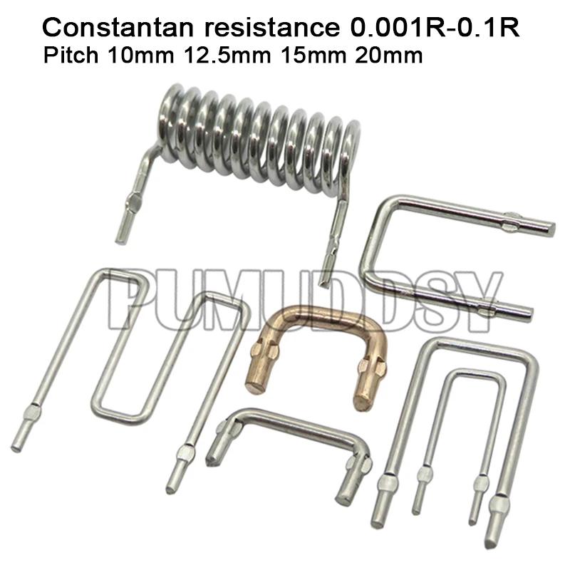 10PCS Constantan resistance/ BXV sampling resistor 0.001R ~ 0.1R pitch ...