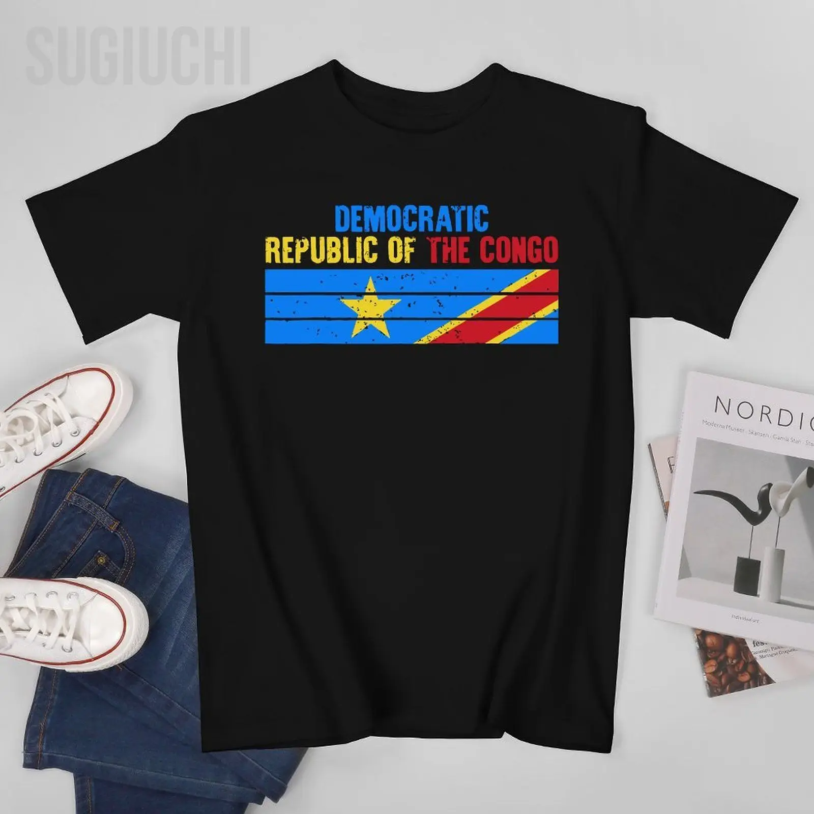 Men-T-Shirt-Democratic-Republic-of-Congo-Congolese-Tshirt-Tees-T-Shirts ...