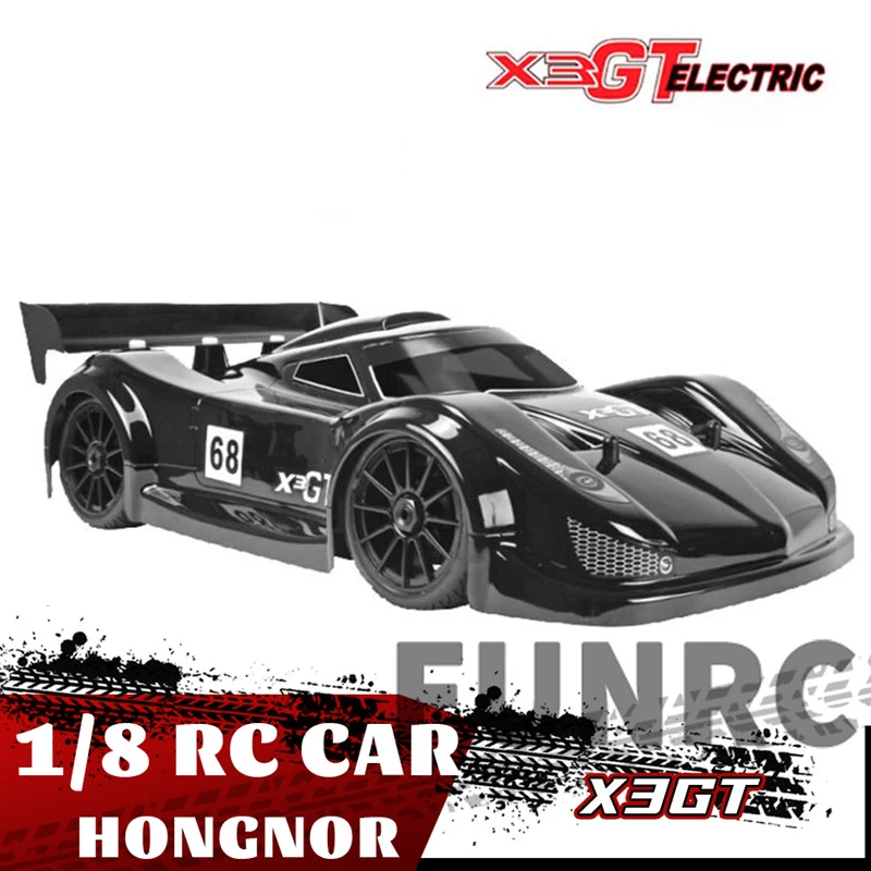 1/8 RC Car X3GT 4WD Electric Remote Control High Speed Racing Flat ...