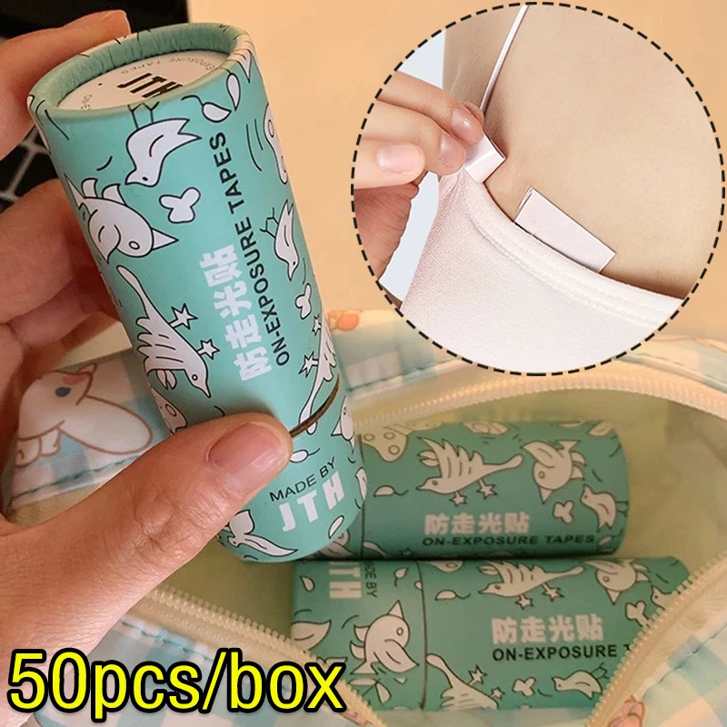 50PCS Double Sided Body Tape Self-Adhesive Bra Clothes Dress Shirt ...