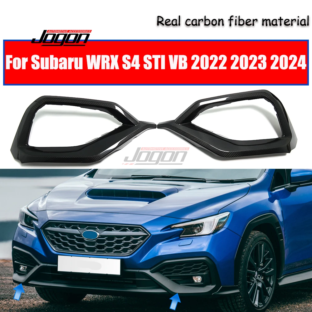 2PCS-For-Subaru-WRX-S4-STI-VB-2022-2023-2024-Carbon-Exterior-Car-Front ...