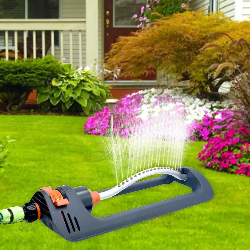 19 Nozzles Oscillating Water Sprinklers Large Area Garden Sprinkler ...