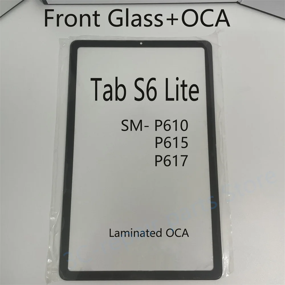 A LCD Touch Screen Outer Lens For Samsung Galaxy Tab S6 Lite P610 P615 ...