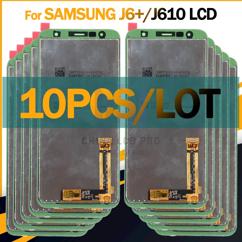 10 Pieces/Lot Original 5.6'' For Samsung Galaxy J6+ J610 J610F J610FN ...