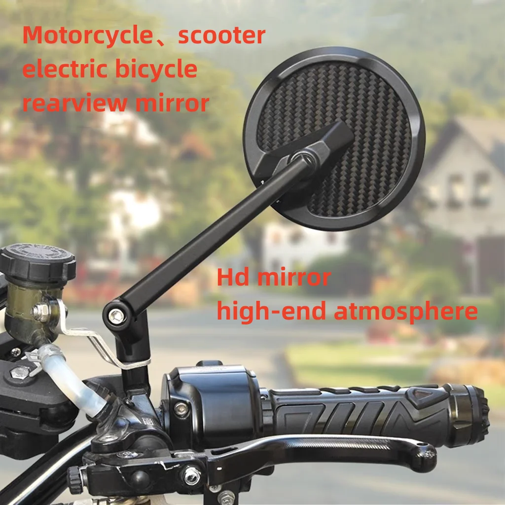 Universial-8mm-10mm-Motorcycle-Mirror-Scooter-Rearview-Mirrors-Back ...