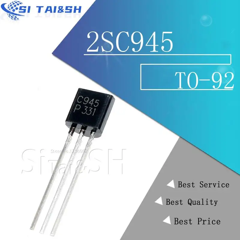 100pcs C945 2sc945 0.15a 50v Npn In-line Triode Transistor To-92 - Integrated Circuits - AliExpress