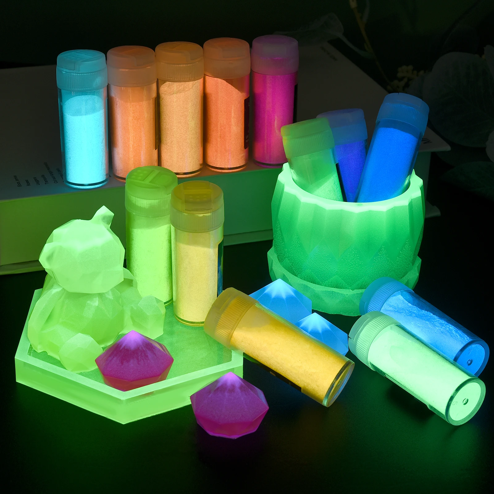 20ml-Bottle-Luminous-Powder-Paint-Epoxy-Resin-Pigment-Glow-In-The-Dark ...